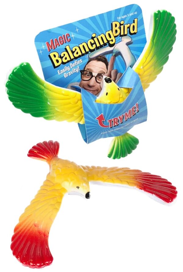 Magic Balancing Bird Classic Trick - Tin Toy Arcade