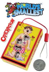 Operation Game World's Smallest Classic Funny Surgery - Tin Toy Arcade