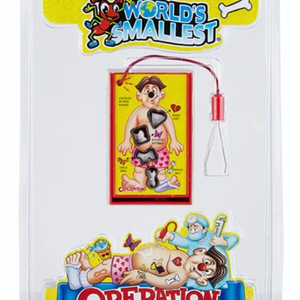 Operation Game World's Smallest Classic Funny Surgery - Tin Toy Arcade