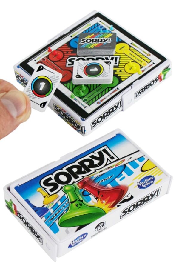 Sorry! World's Smallest Classic Board Game - Tin Toy Arcade