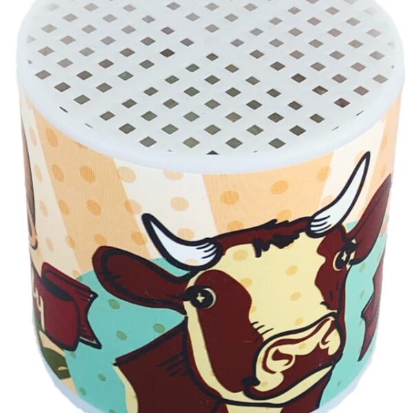 Cow in Can Sound Maker Barnyard Honker - Tin Toy Arcade