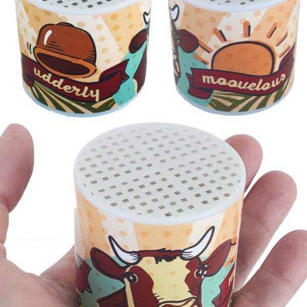 Cow in Can Sound Maker Barnyard Honker - Tin Toy Arcade