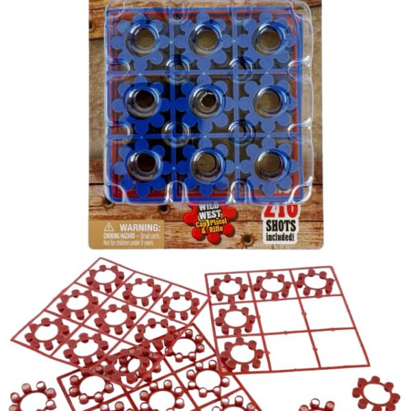 Wild West 8 Shot Ring Caps Refill 216 Shots Maxx Action - Tin Toy Arcade